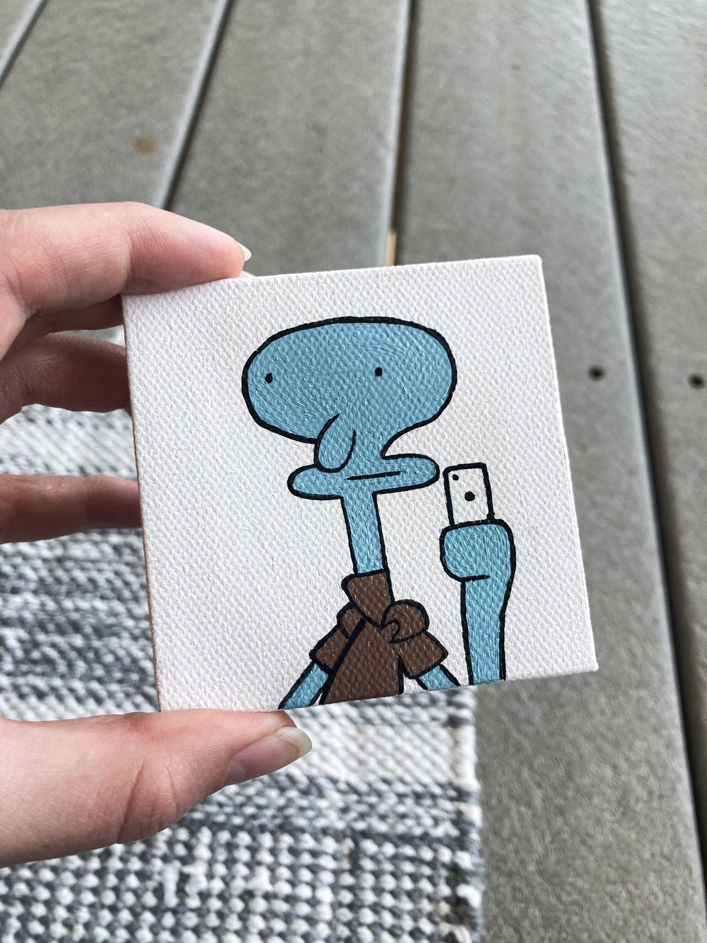 Squidward Instrument Meme