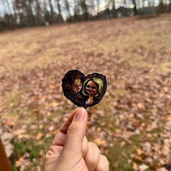 Chucky and Tiff Heart - Etsy