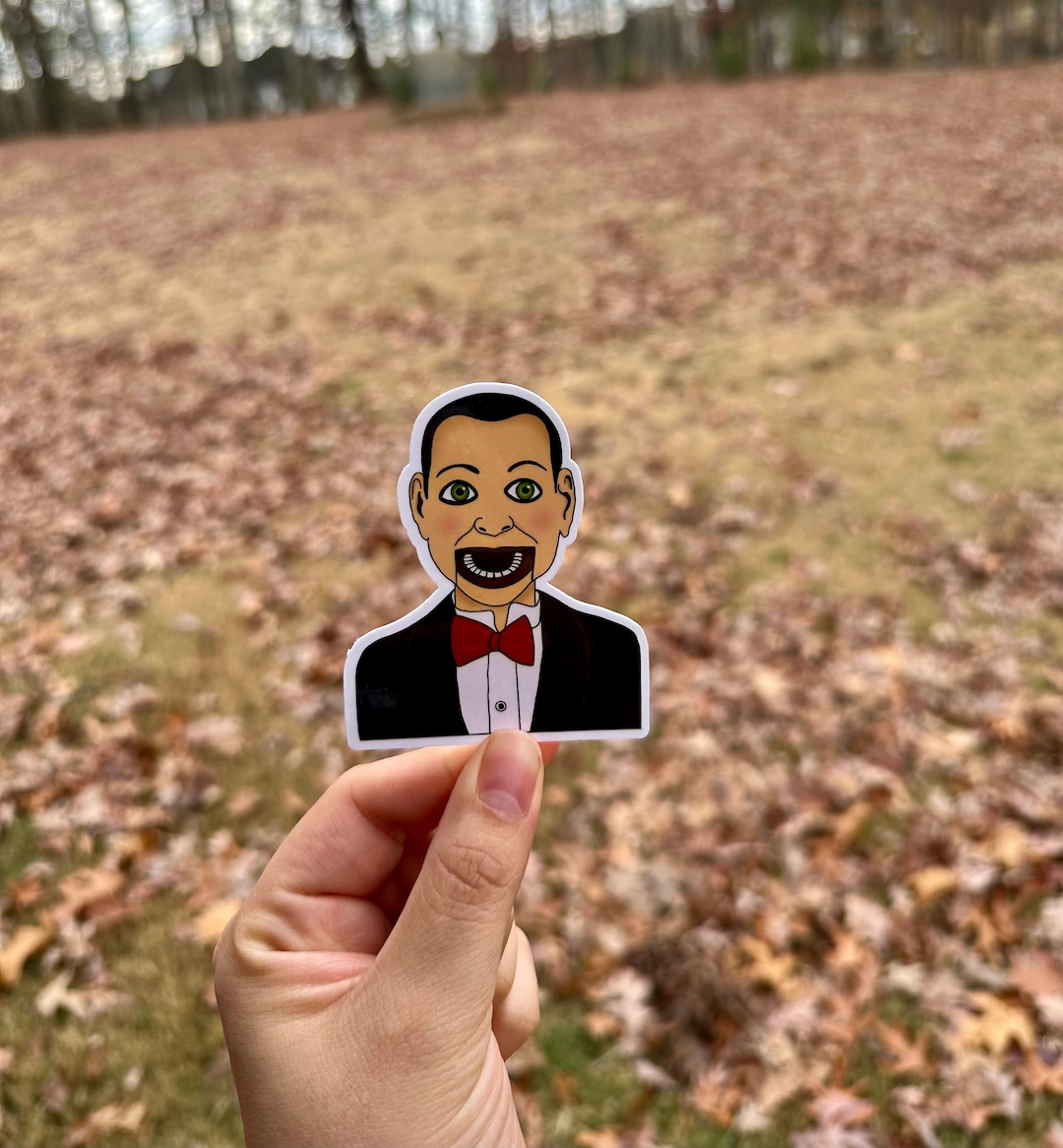 Slappy the Dummy Sticker Slappy Goosebumps Horror - Etsy