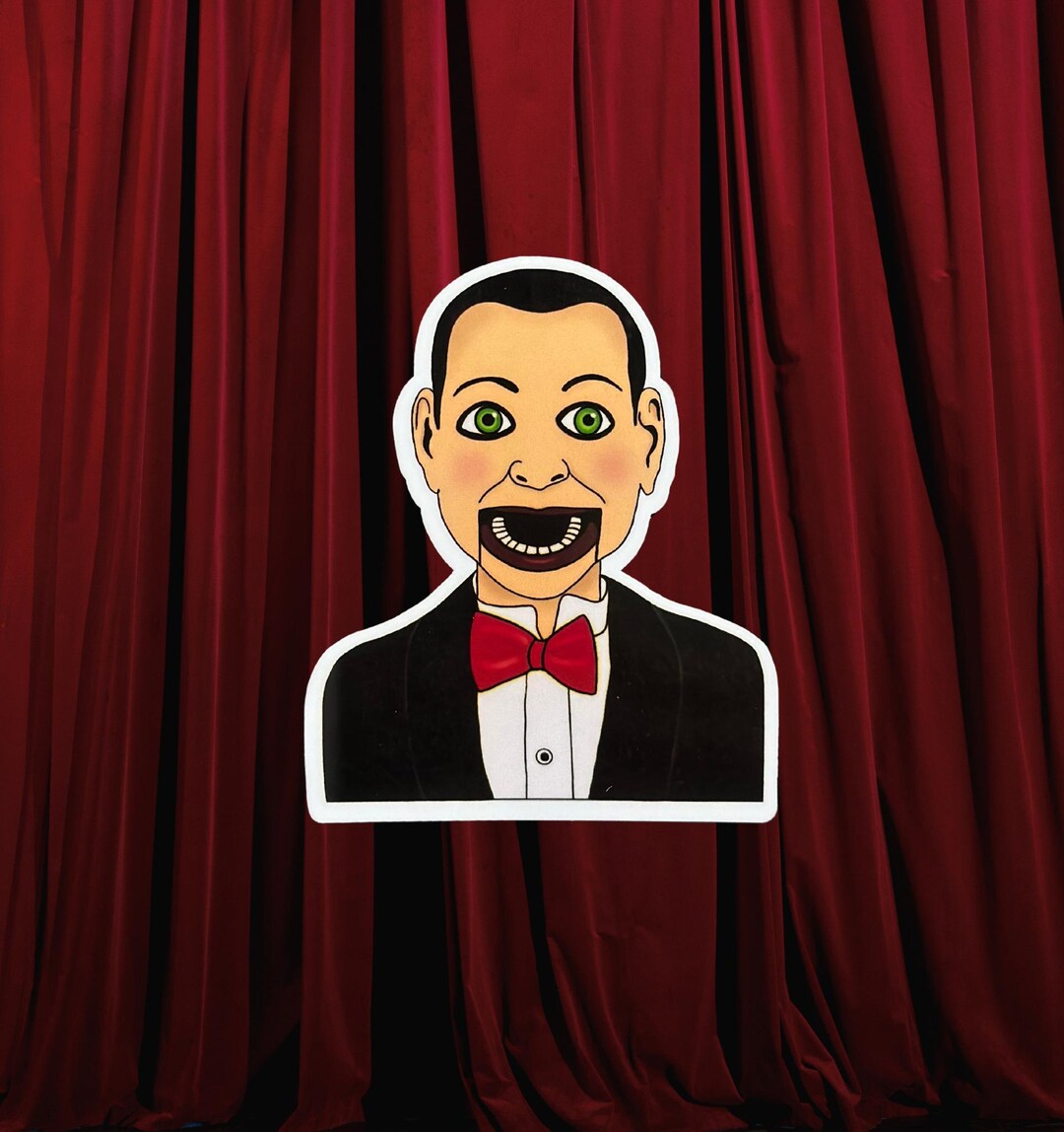Slappy the Dummy Sticker | Slappy | Goosebumps | Horror Stickers ...