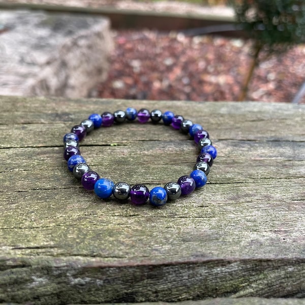 Purple Lapis Lazuli - Etsy