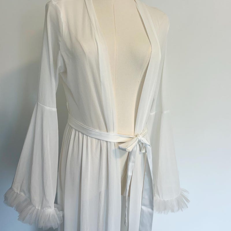 Sheer Robe - Etsy