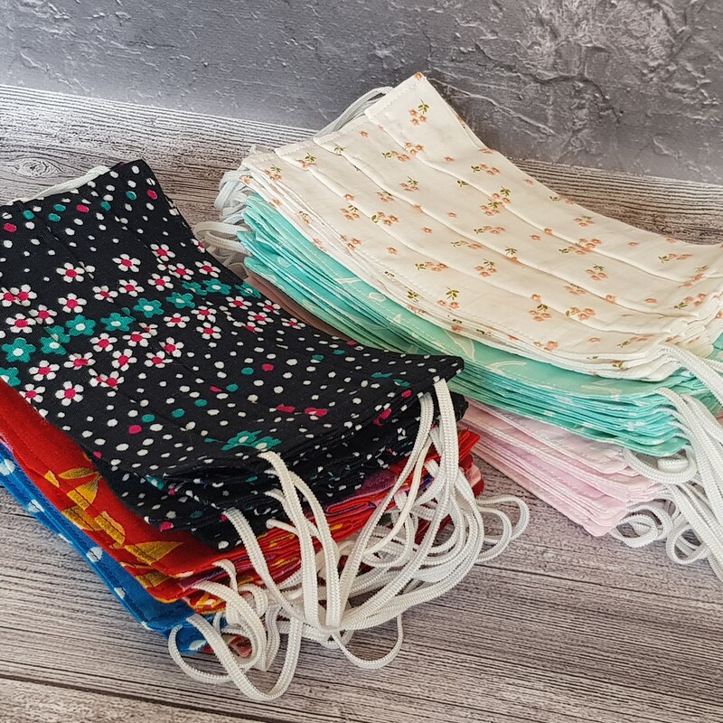 Cotton Face Mask - Etsy