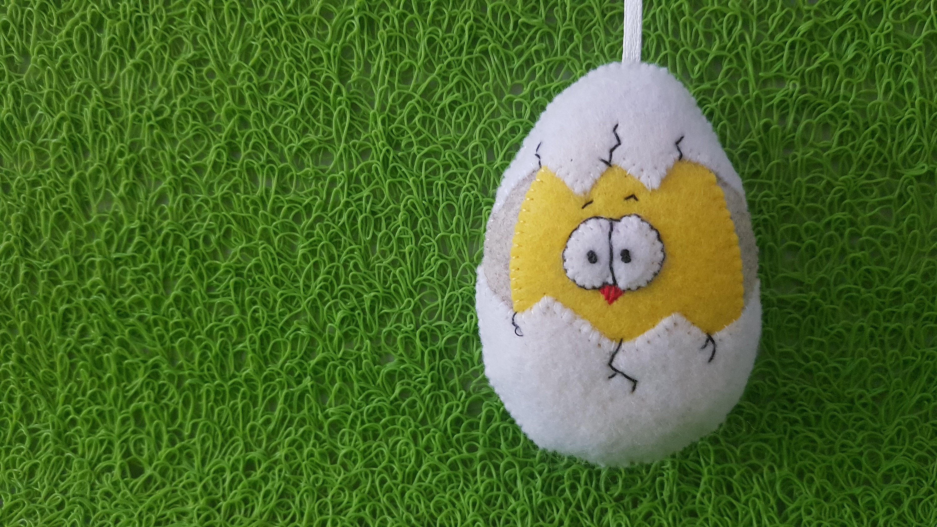 Chick Easter Egg Sewing Pattern, Felt Chick Stuffed Animal Pattern ...