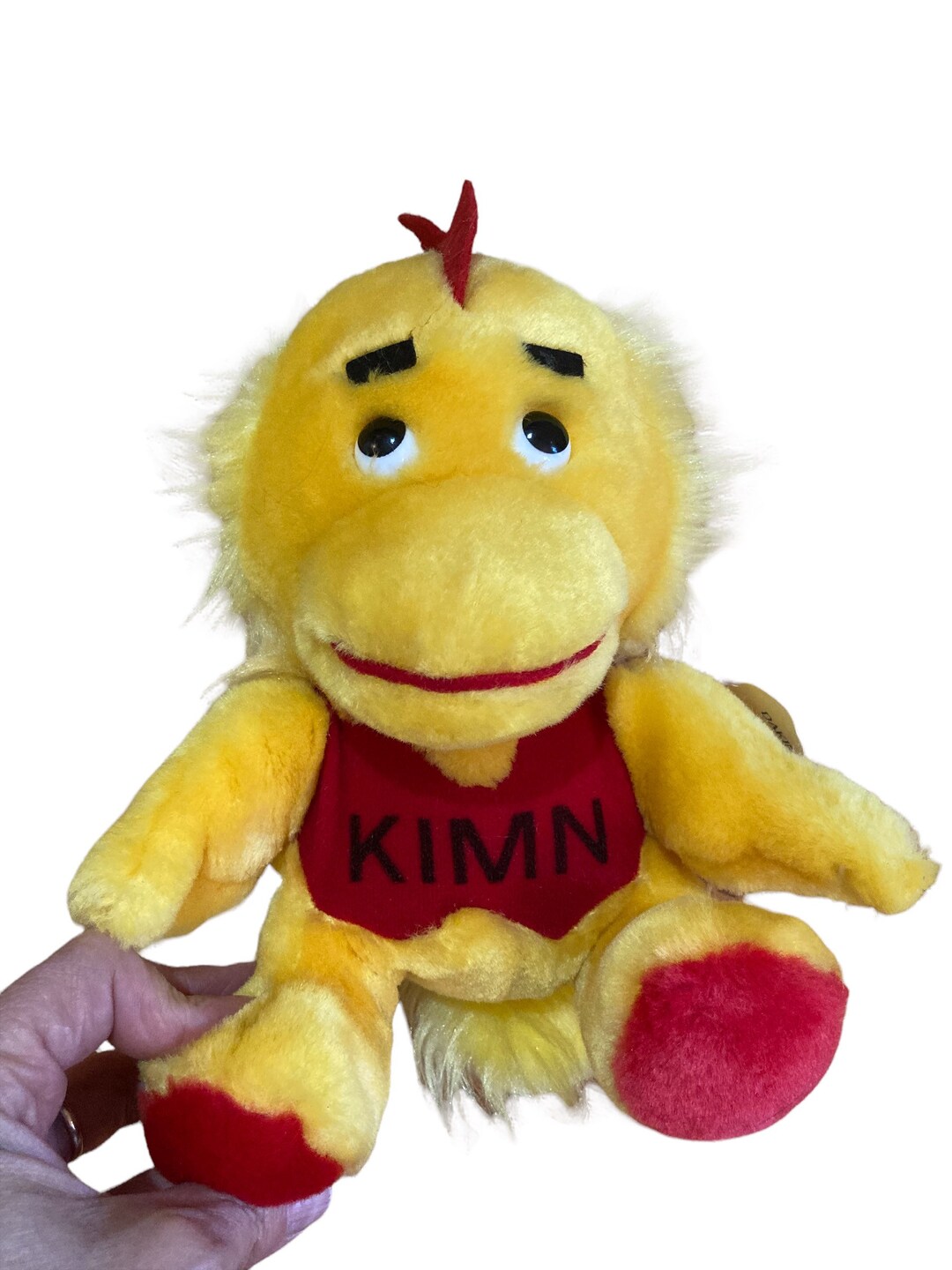 Vtg KIMN Denver Radio Station Chicken Mascot Dakin 1980 Plush - Etsy