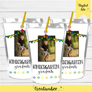 Kindergarten Graduation Favor Bags-custom Chip Bags-grad-digital ...