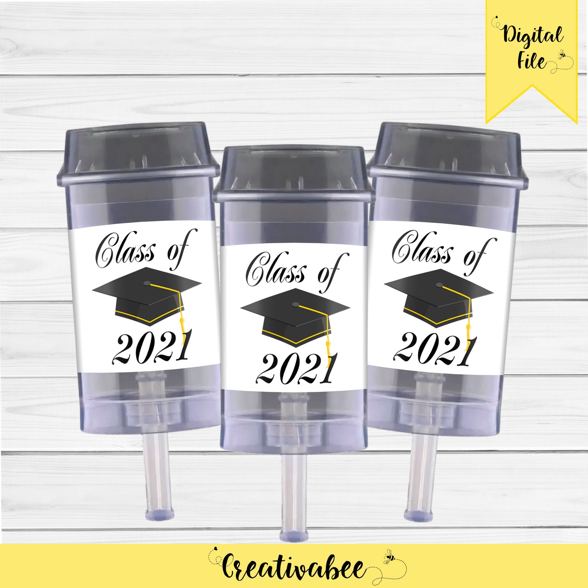 Push Pop Graduation Cake Ideas