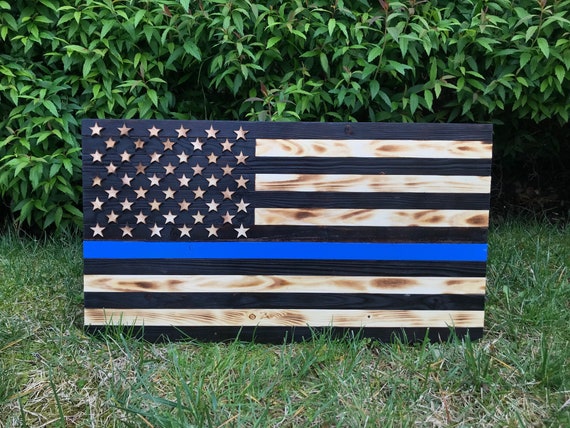 Thin Line American Flags - Etsy