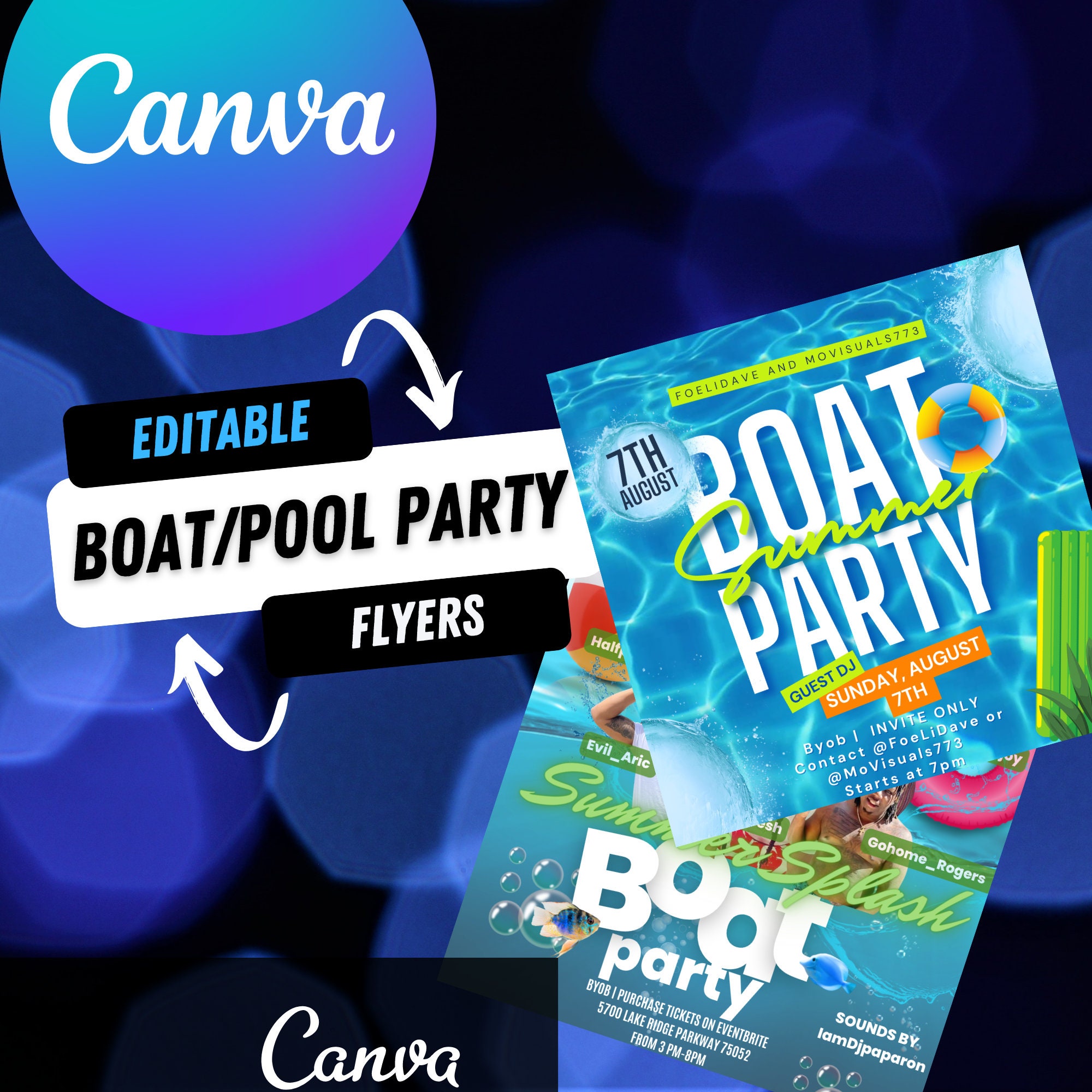 Boat Party Poster