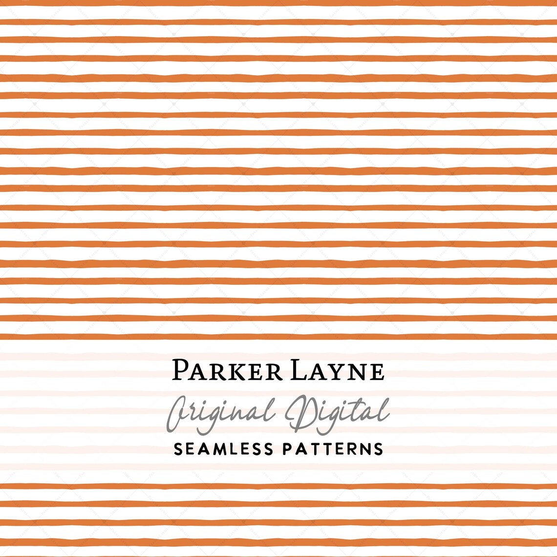 Orange Uneven Stripes Seamless Pattern: Y2K Spooky Digital File - Etsy