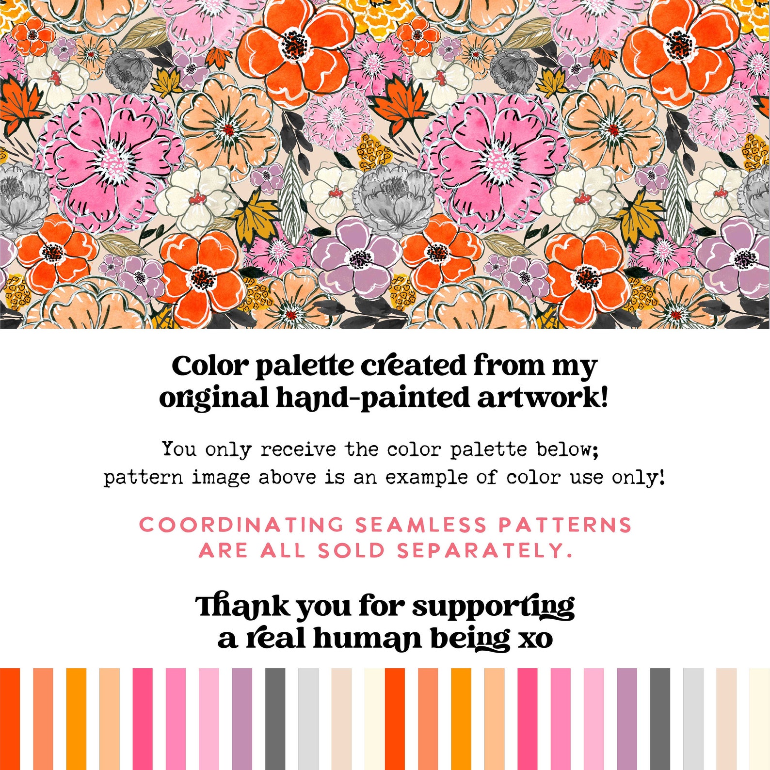 70s Vibes Procreate Color Palette: 12 Boho Swatches (digital Download ...