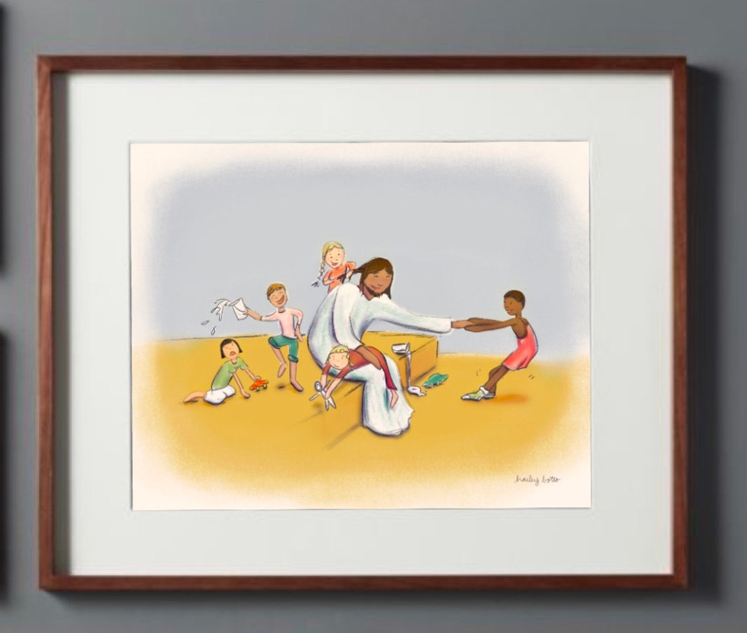 Let the Little Children Come - Etsy