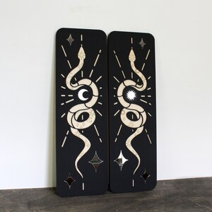 Sun & Moon Snake Panels - Etsy