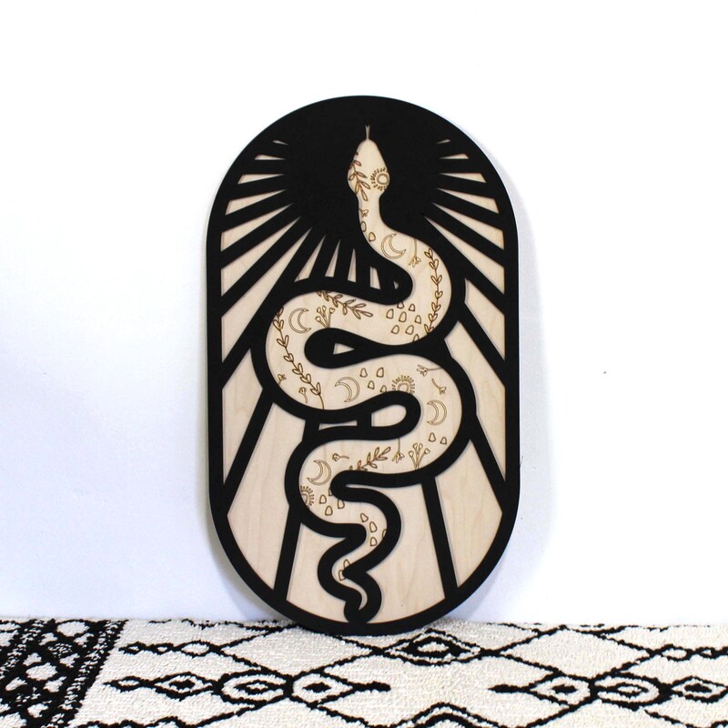 Snake Wall Art - Etsy