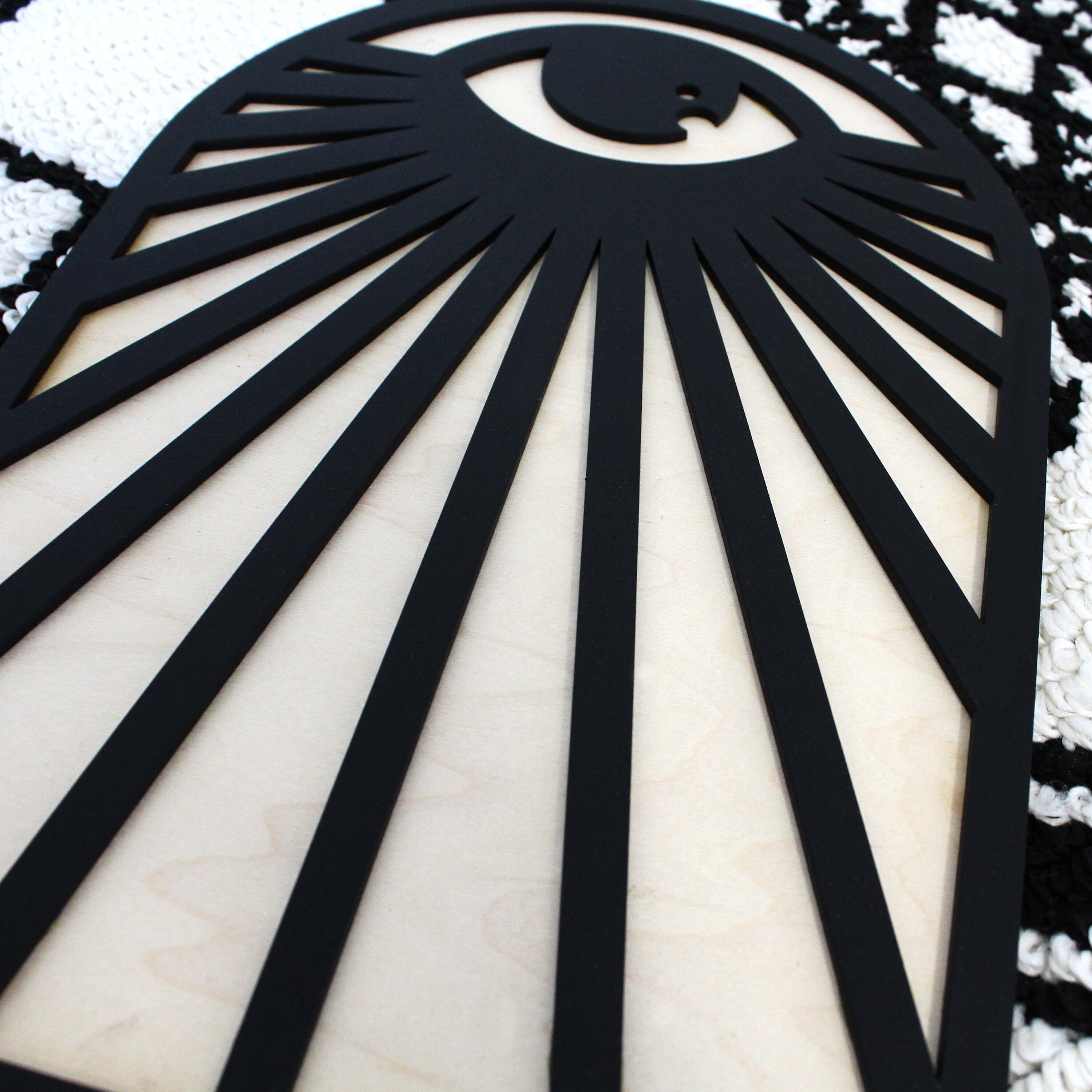 Mini Eye Arch Sign | All Seeing Eye Wood Art - Etsy