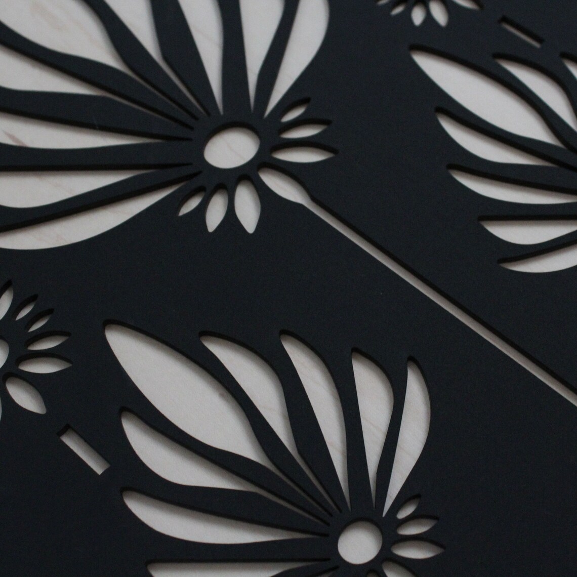 Lotus Flower Arch Lotus Wood Wall Hanging - Etsy