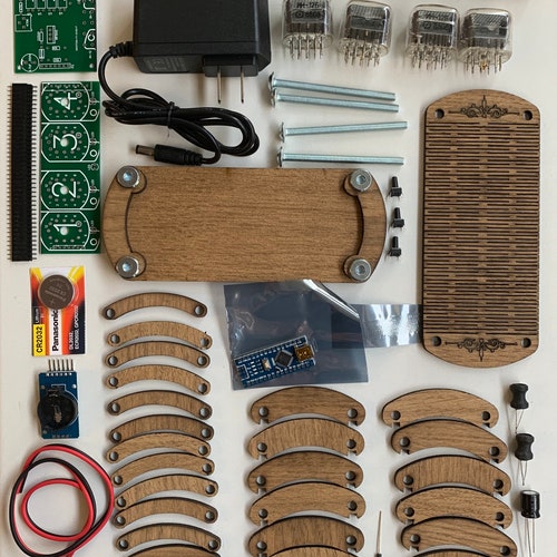 NONUS Wooden Clock Kit - Etsy