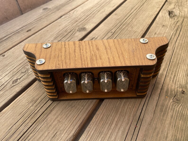 Nixie Clock Kit IN12 tv Eyes with Tubes and - Etsy