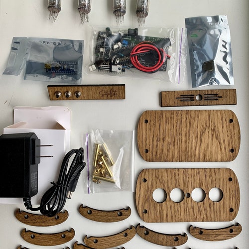 NONUS Wooden Clock Kit - Etsy