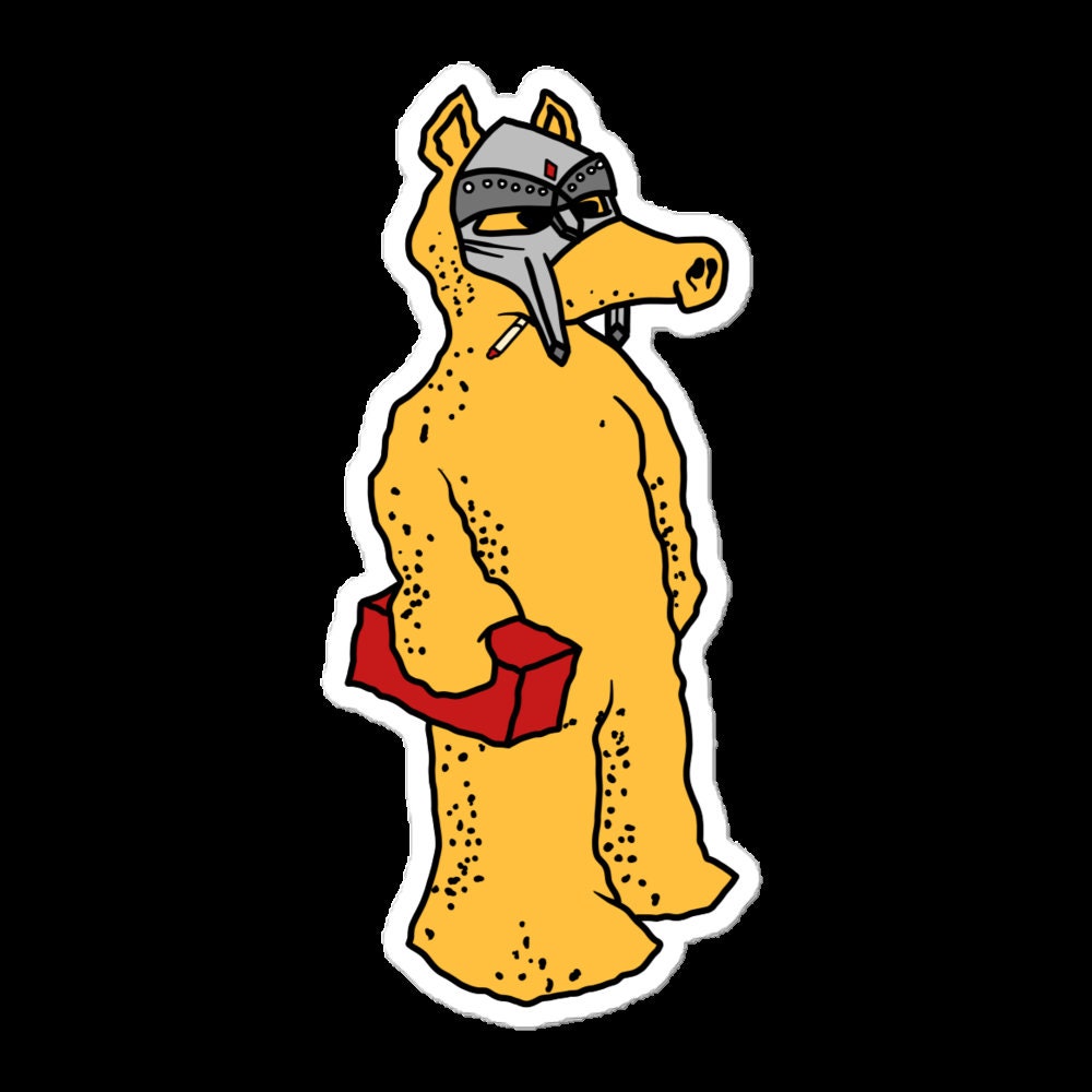 MF DOOM X QUASIMODO Sticker - Etsy