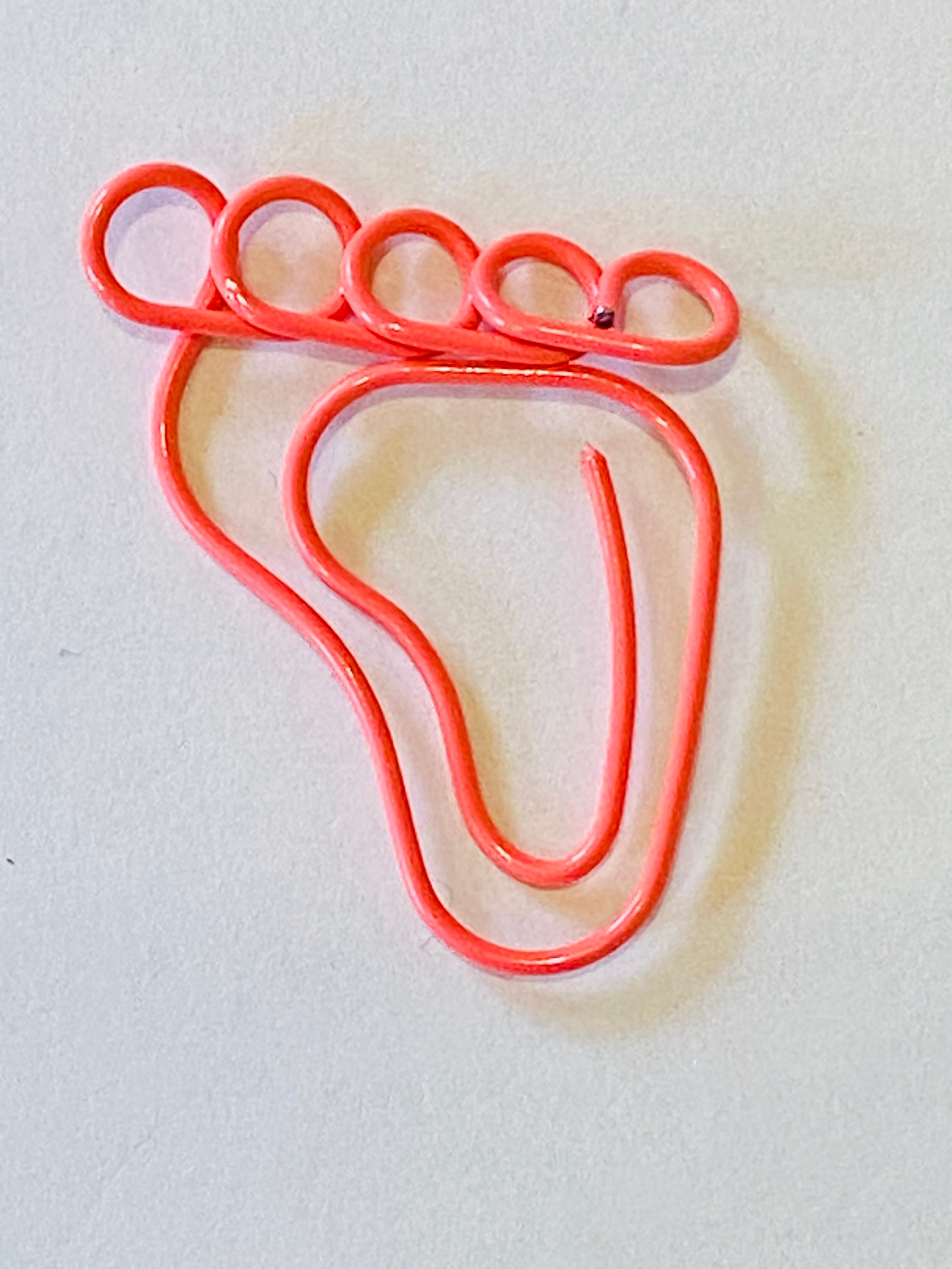 Set of 8 Foot Feet Toes Plastic-coated Colourful Colorful - Etsy