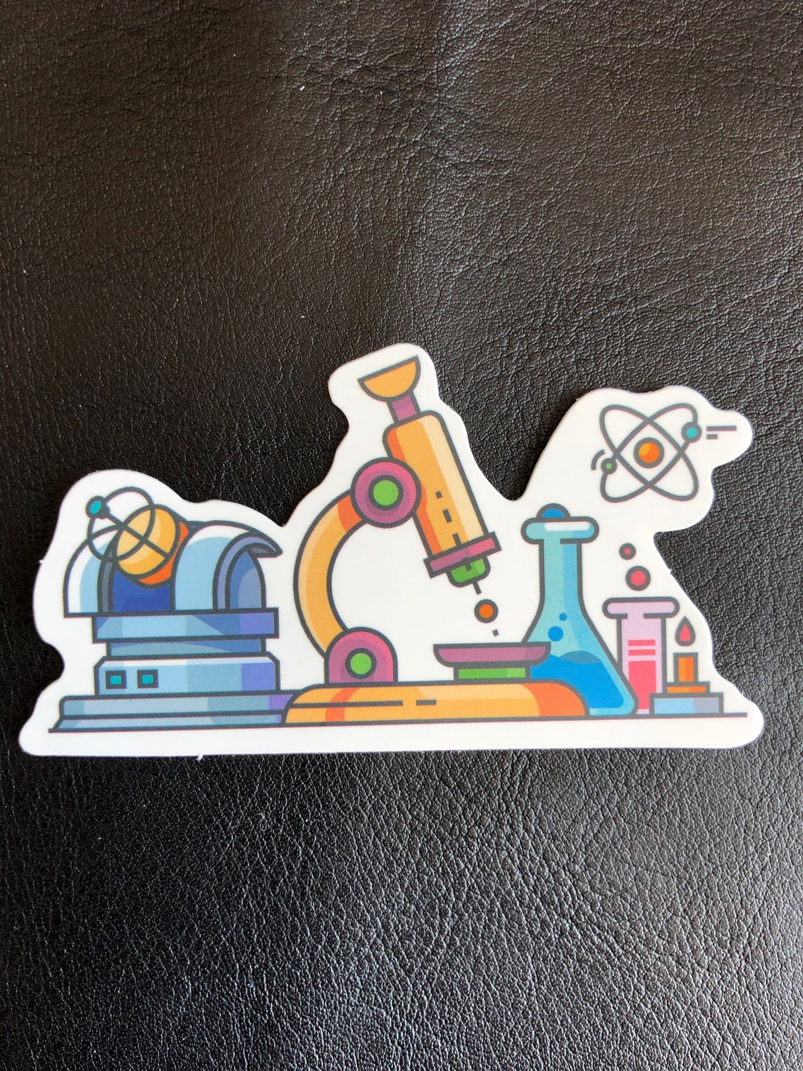 10 Fun Amusing Science Project Stickers for Embellishments on Cups ...