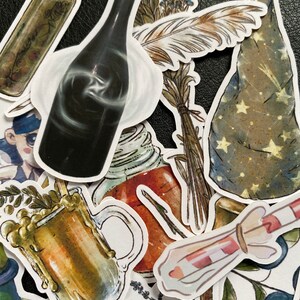 38 Dark Art Potion Hallowe’en Magic Subversive Gothic Matte Vinyl Retro ...