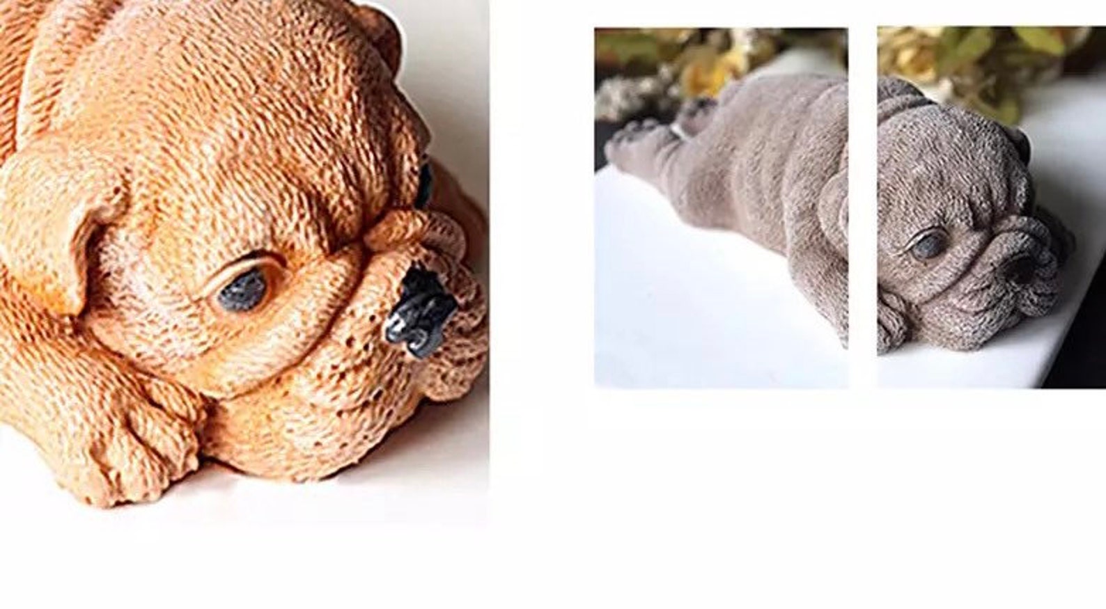 Fabulous Dog Puppy Pug Bulldog Sharpei Mould / Mold for 3D | Etsy