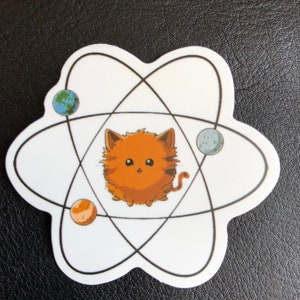 10 Fun Amusing Science Project Stickers for Embellishments on Cups ...