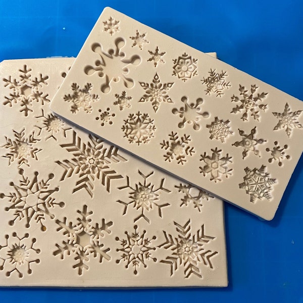 Chocolate Snowflake Mold - Etsy