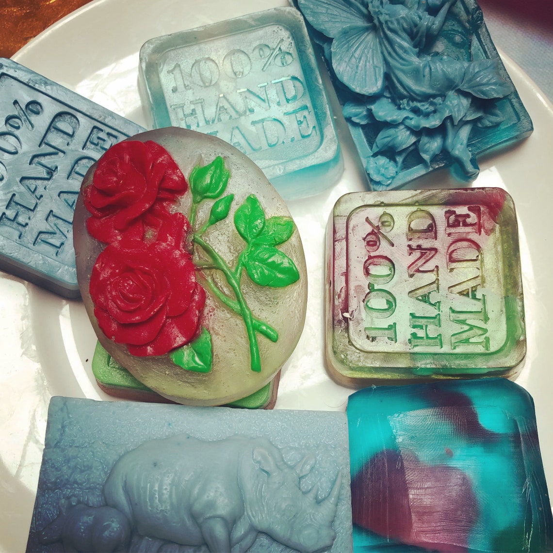 Gorgeous Oval Shaped Rose Silicone SOAP Sugar Craft Mould / - Etsy UK