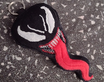 Venom Symbiote Canister Keychain - Etsy