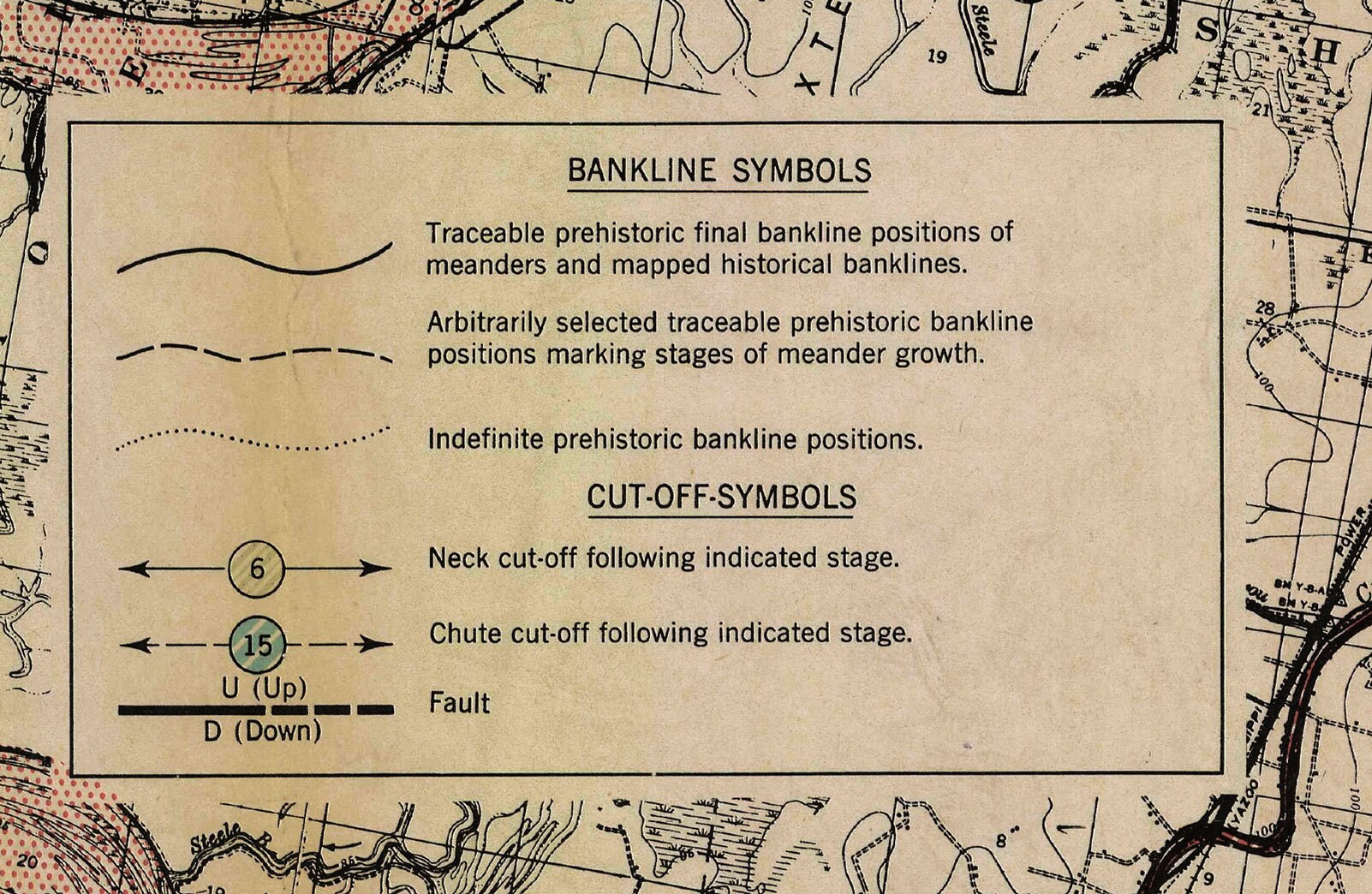 Sheet 10 Harold Fisk Mississippi River Meander Belt Alluvial Valley ...