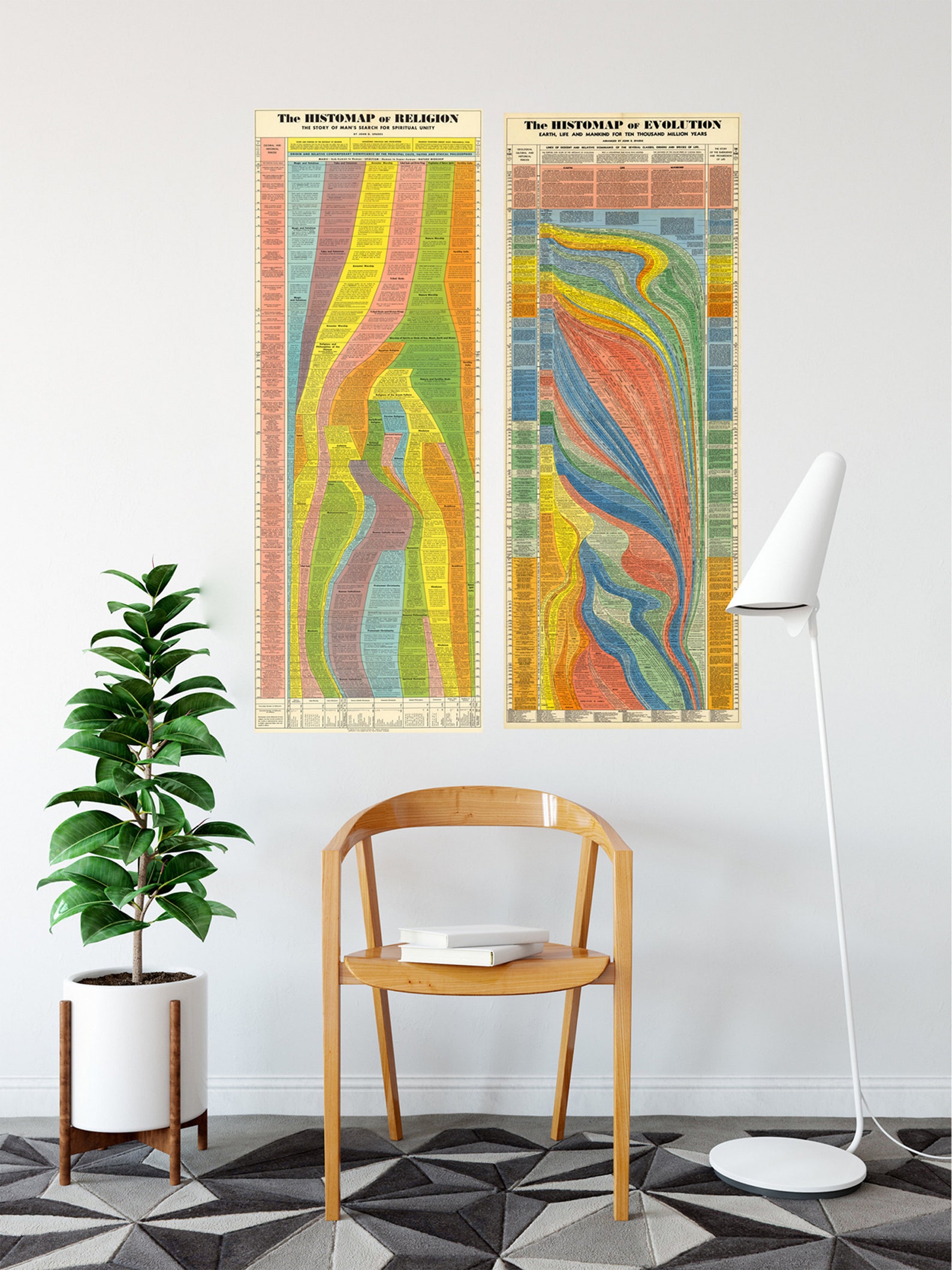 Histomap of Evolution Timeline Poster Chart - Gifts for Researchers ...