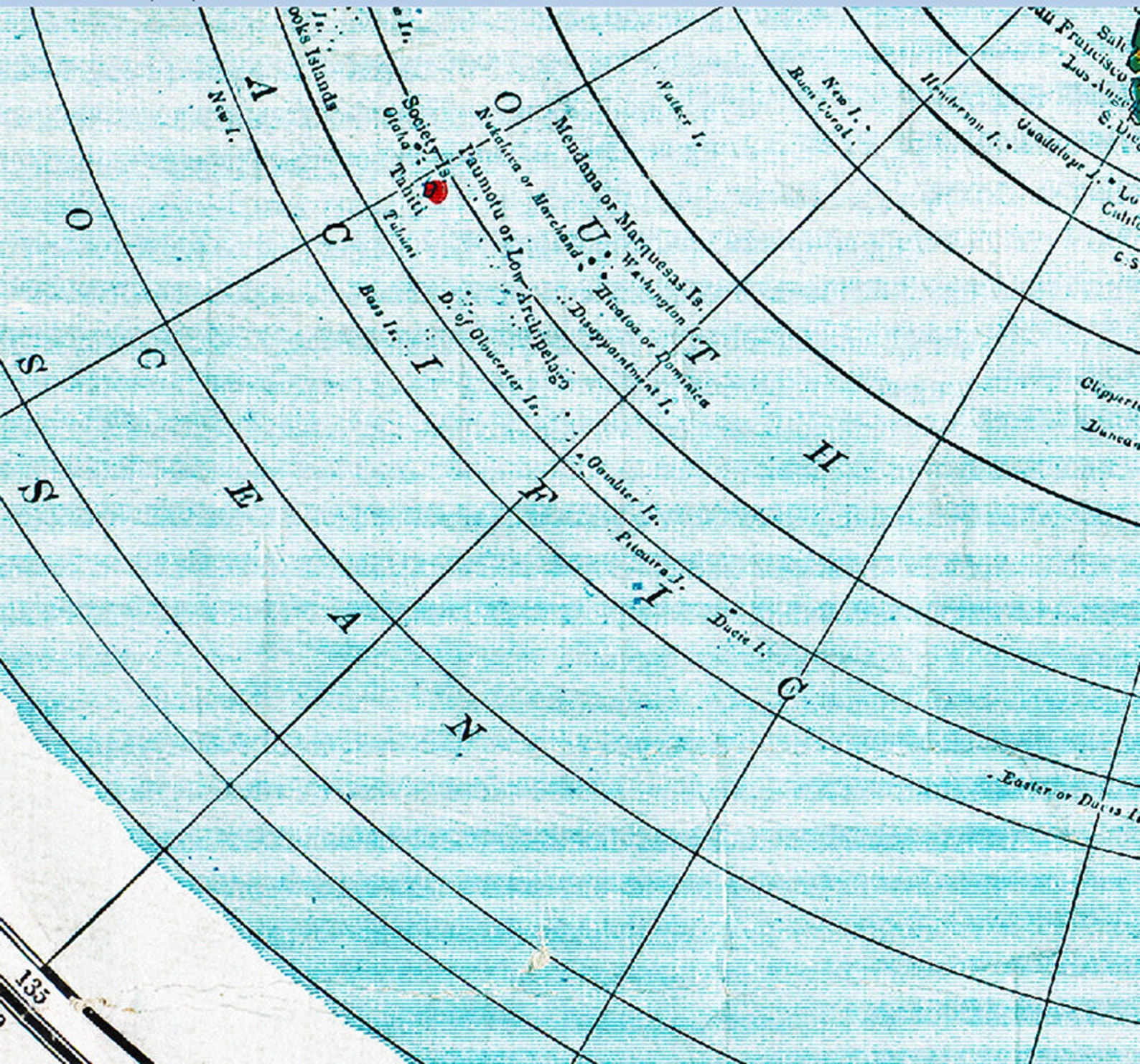 Alexander Gleason's New Standard Map of the World 1892 | Etsy