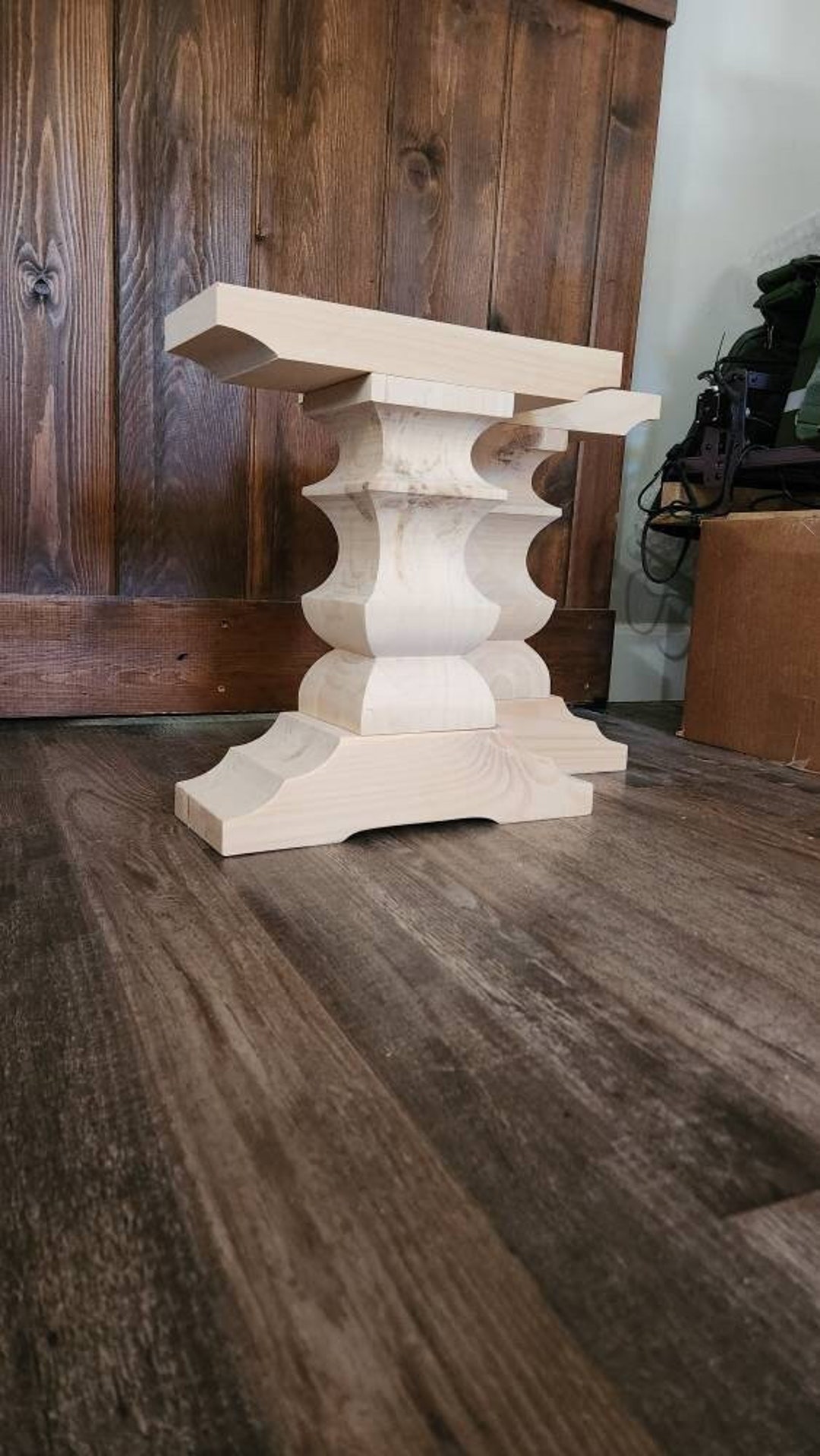 Trestle Bench Pedestals - "pure Elegance" Design - Etsy