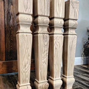 Modern Tapered Table Legs - Set of 4 - Raybroswoodwork - Etsy