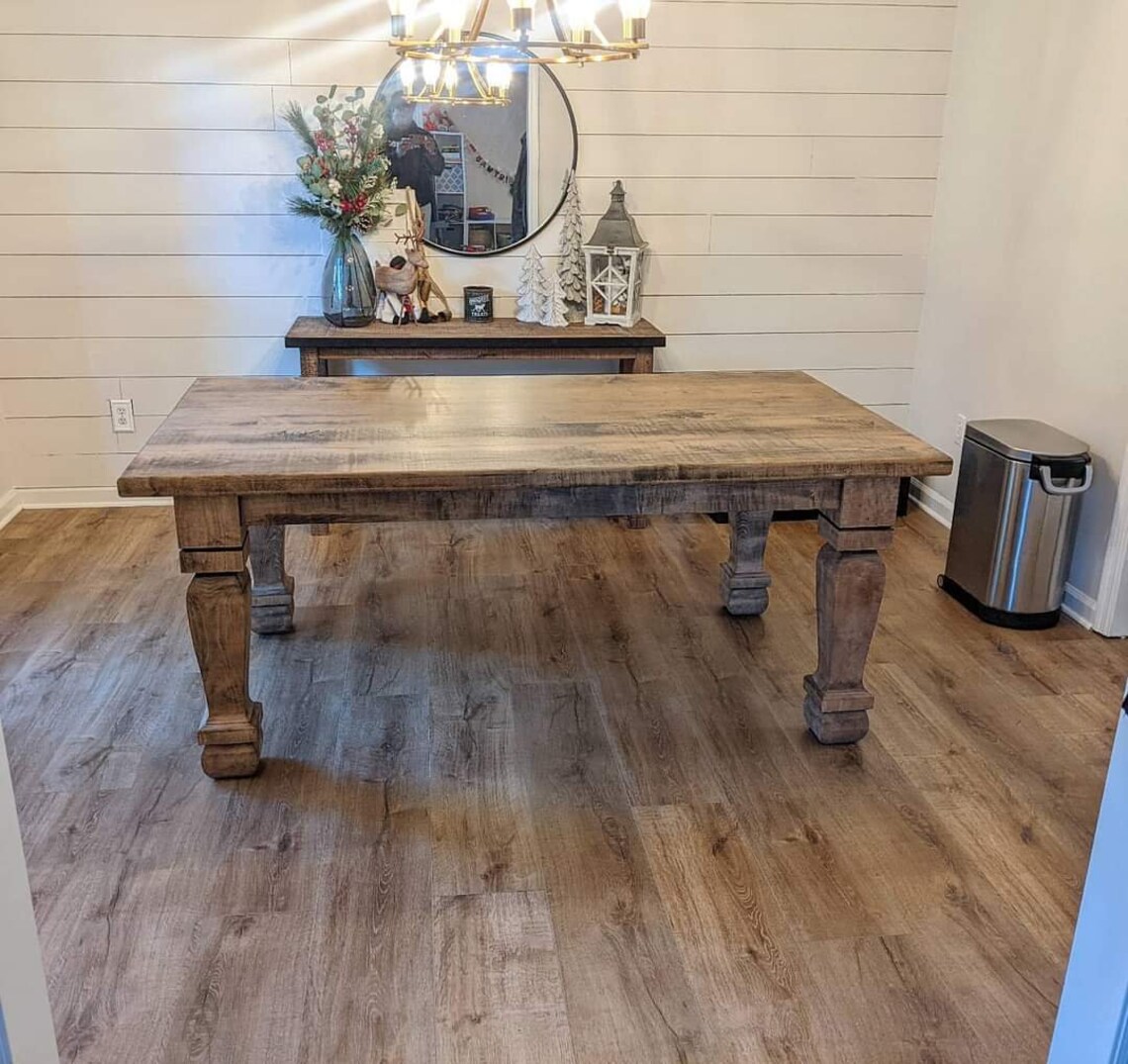 Modern Farmhouse Dining Table Legs (set of 4) - Etsy
