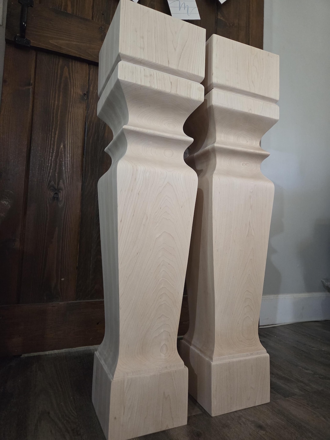 Large Kitchen Island Legs - Set of 2 "gallo" Design - Etsy