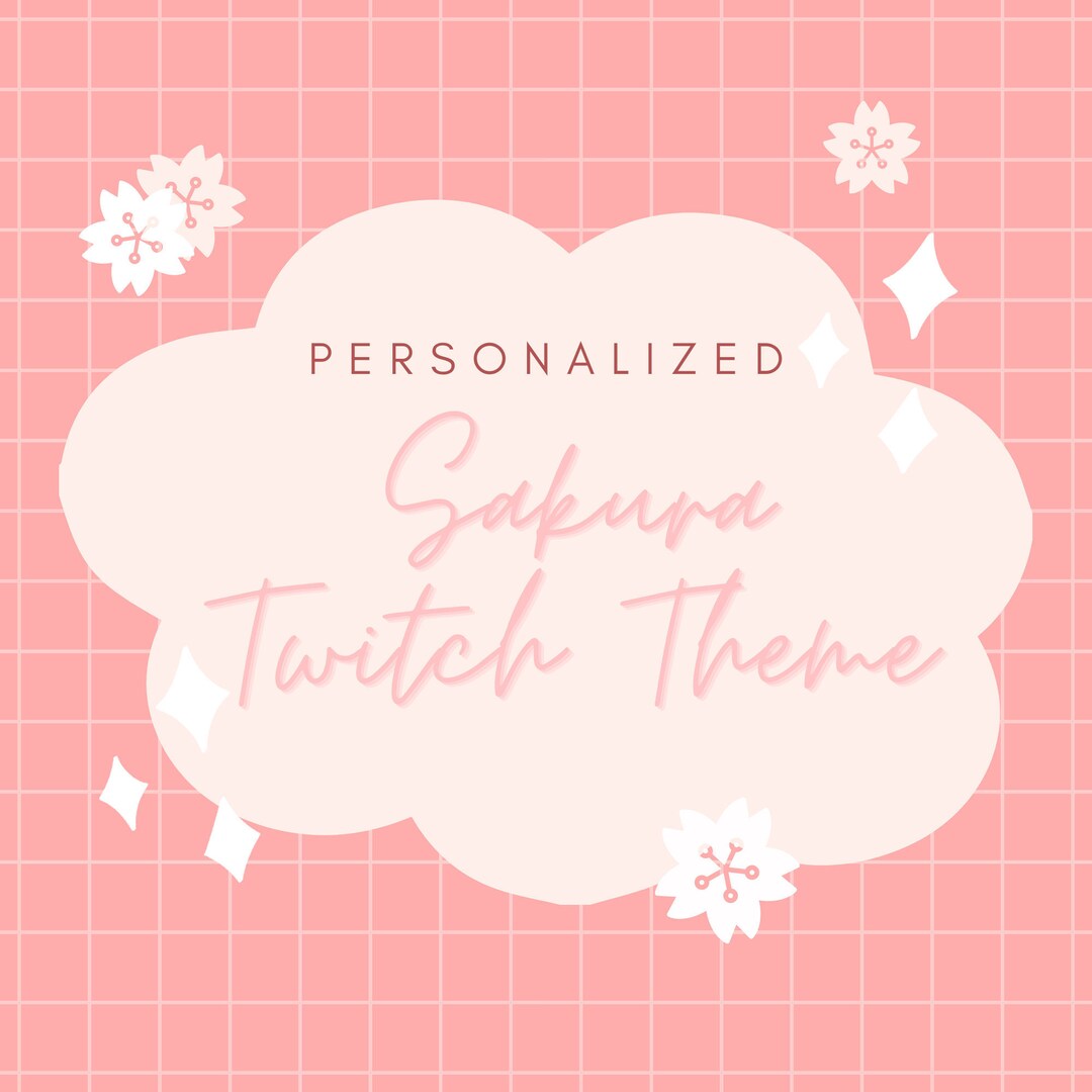 Soft Sakura Stream Full Package With Panels Overlays and - Etsy