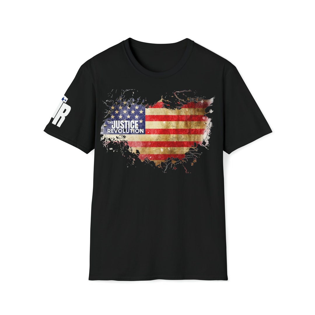 The Justice Revolution Tee, Front and Back Print - Etsy