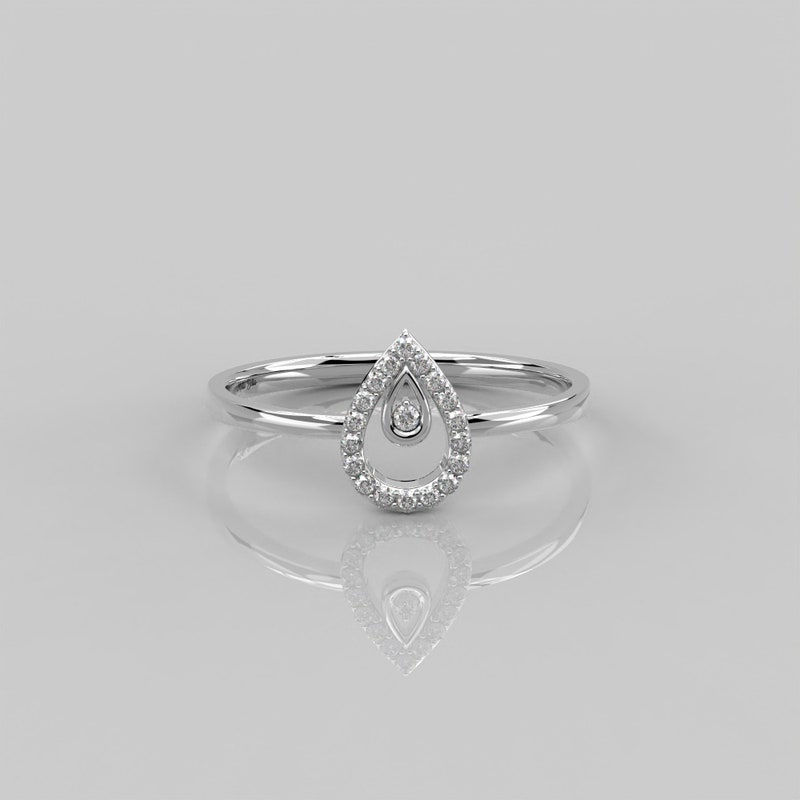 Raindrop Ring - Etsy