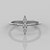 Boho Ring, Natürlicher Blutstein Ring für sie, 925 Sterling Silber Ring ...