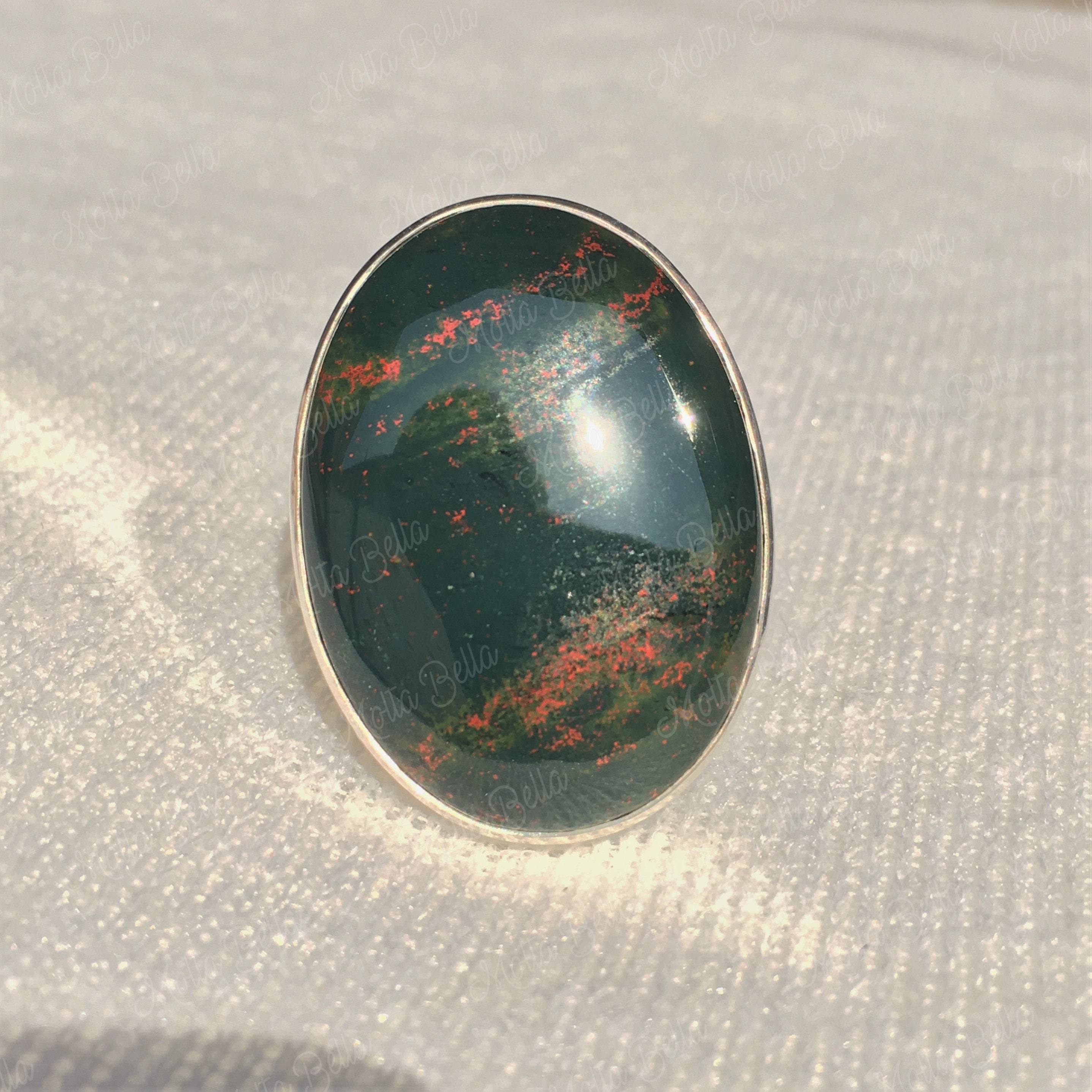 Boho Ring Natürlicher Blutstein Ring für sie 925 Sterling - Etsy.de