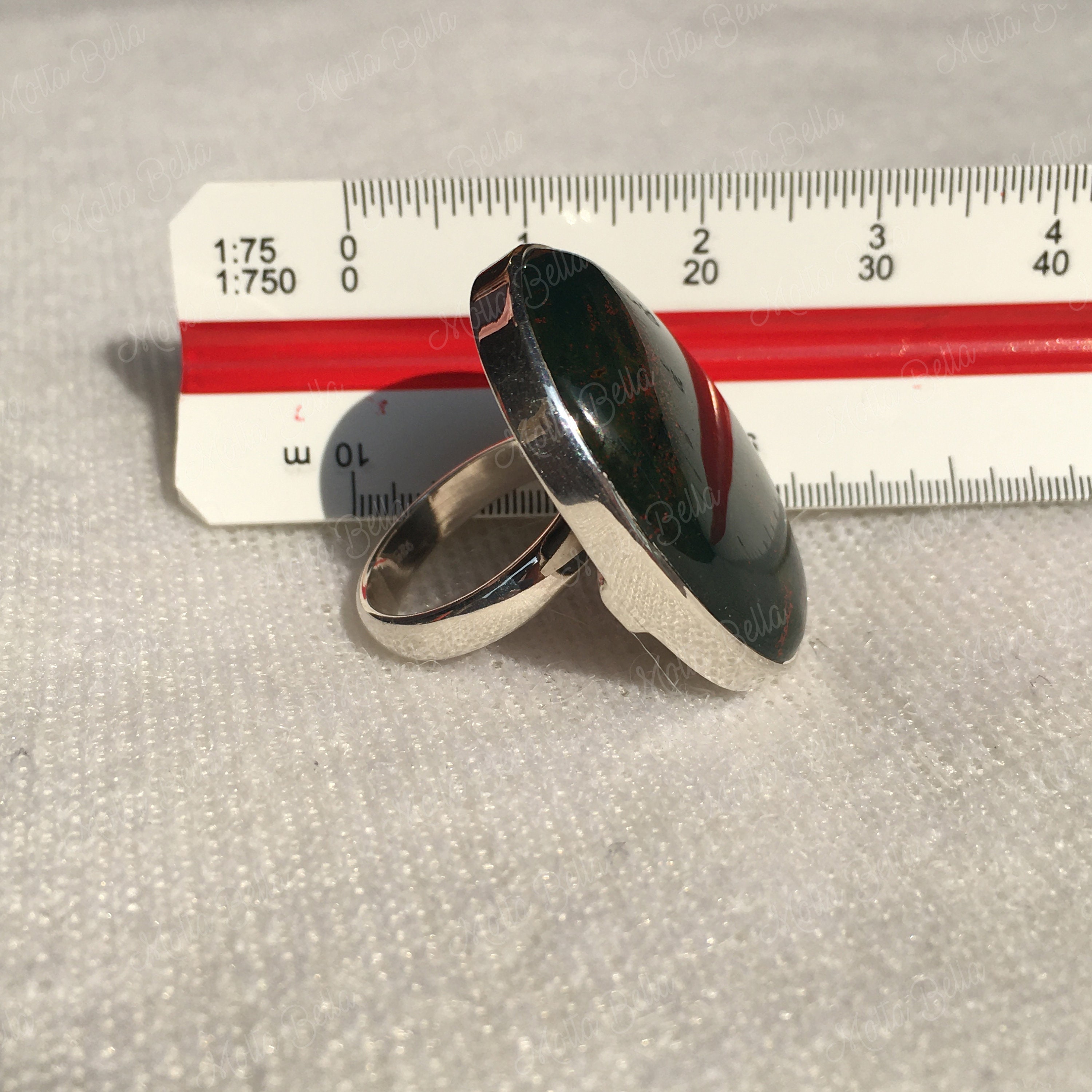 Boho Ring Natürlicher Blutstein Ring für sie 925 Sterling - Etsy.de