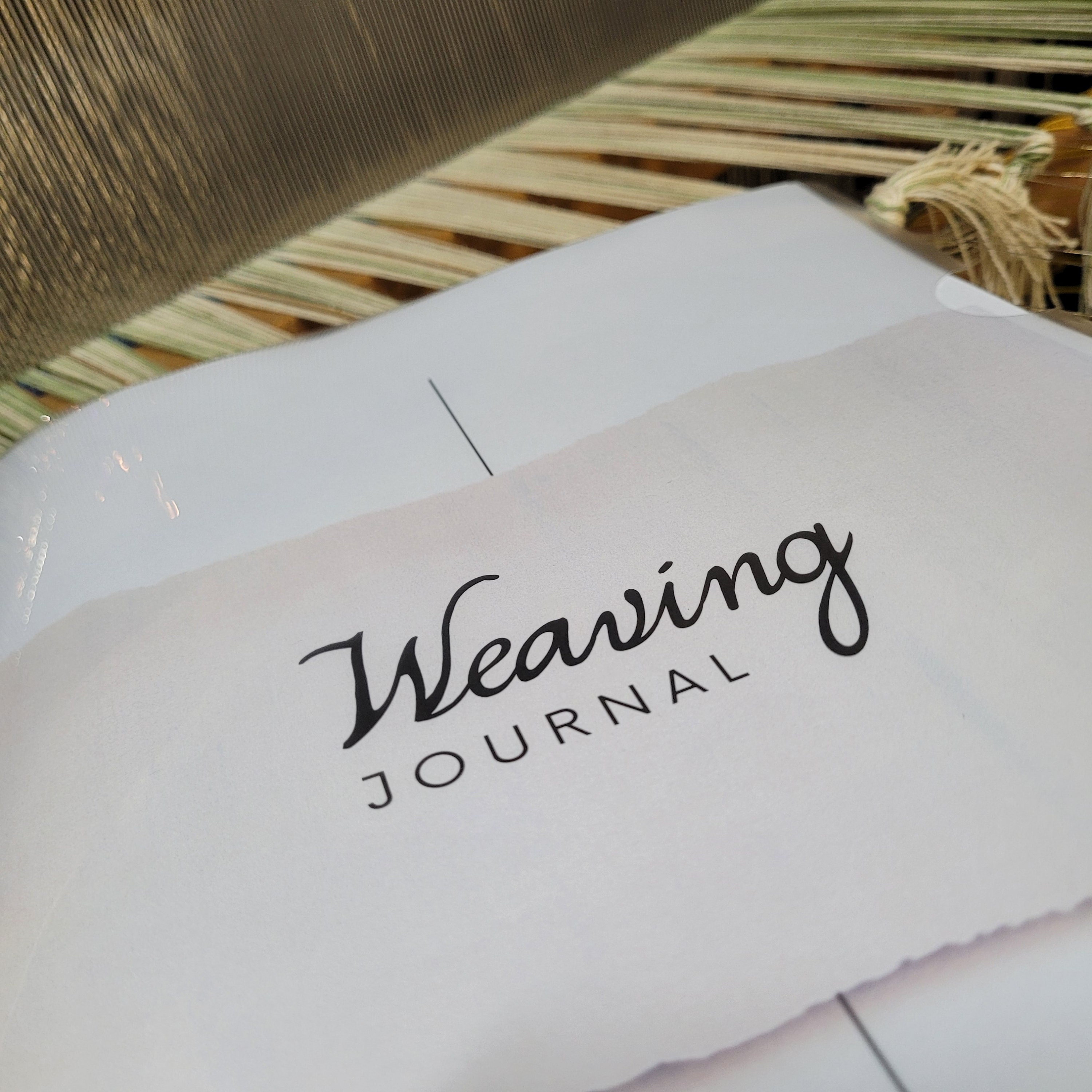 Weaving Journal Printable Project Planner for Handweavers PDF Digital ...