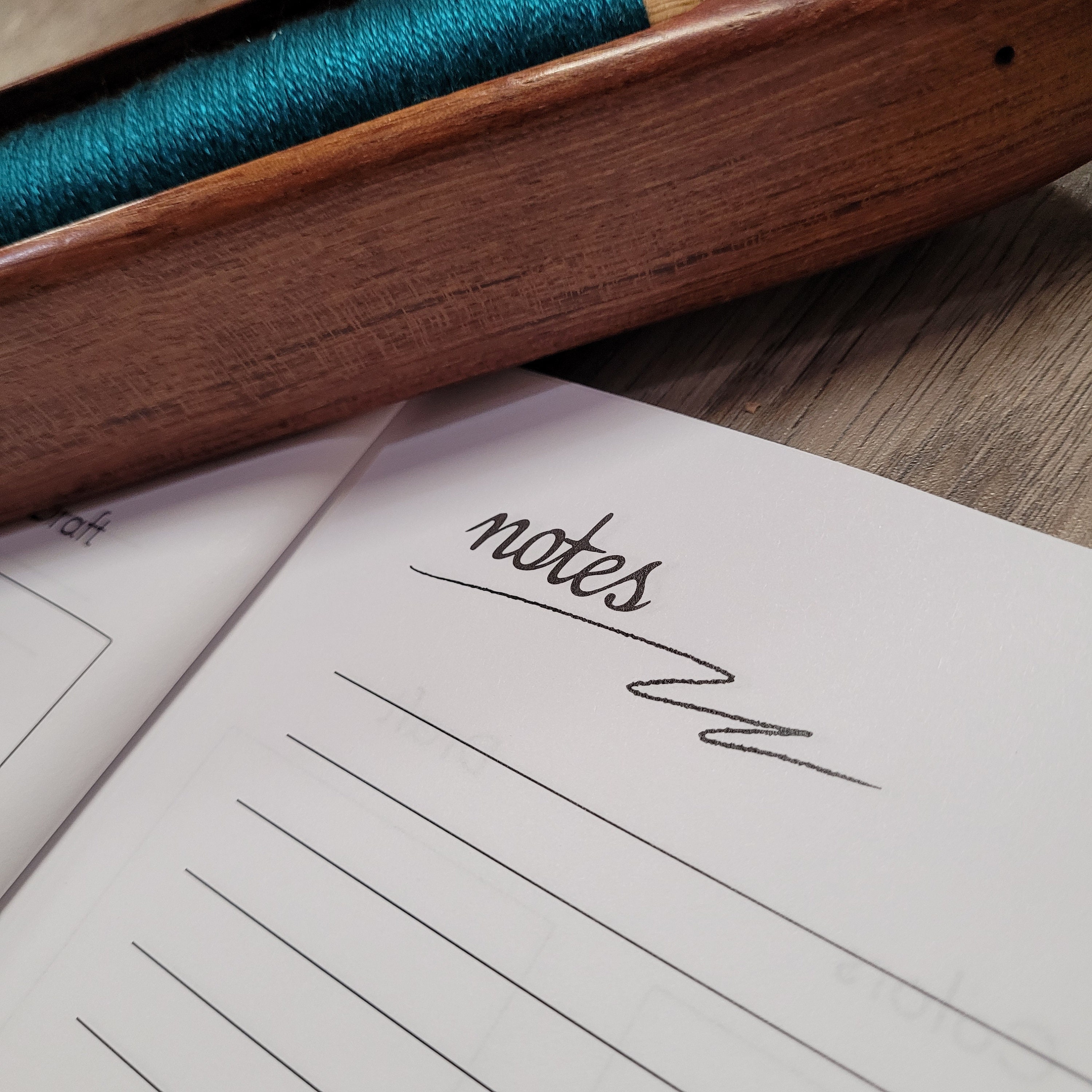 Weaving Journal Printable Project Planner for Handweavers PDF Digital ...