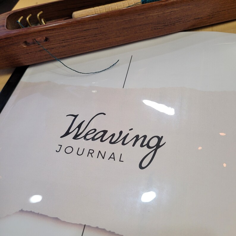Weaving Journal Printable Project Planner for Handweavers PDF Digital ...