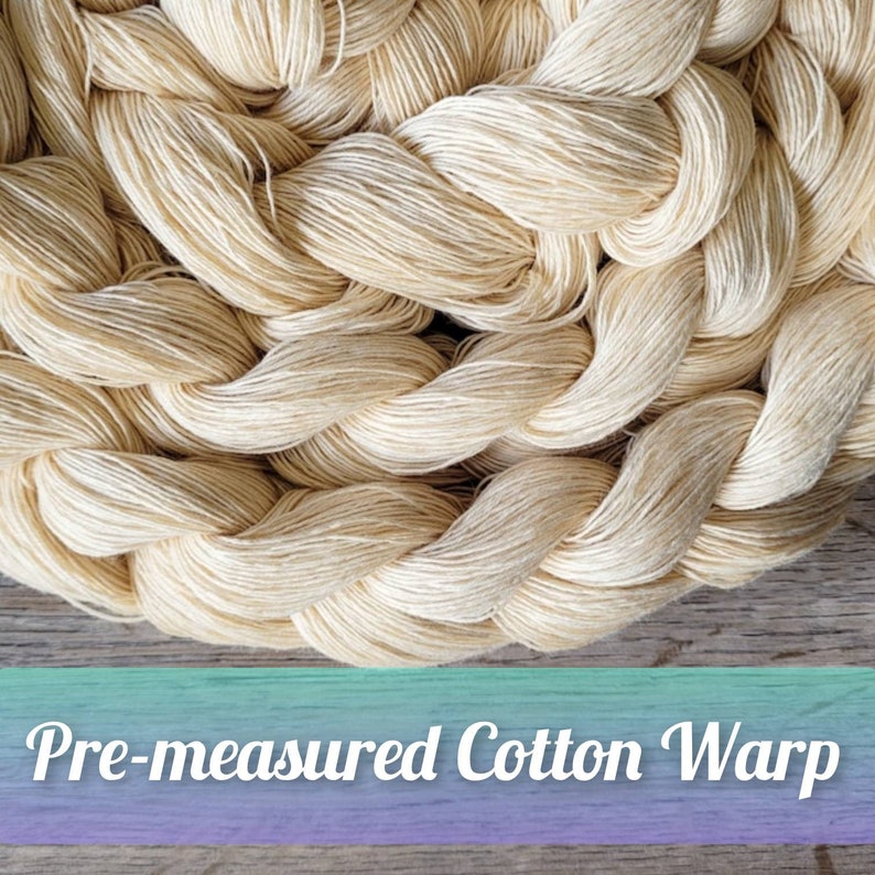 Pre-measured Cotton Weaving Warps. Custom Width and Length 16/4 Supima ...