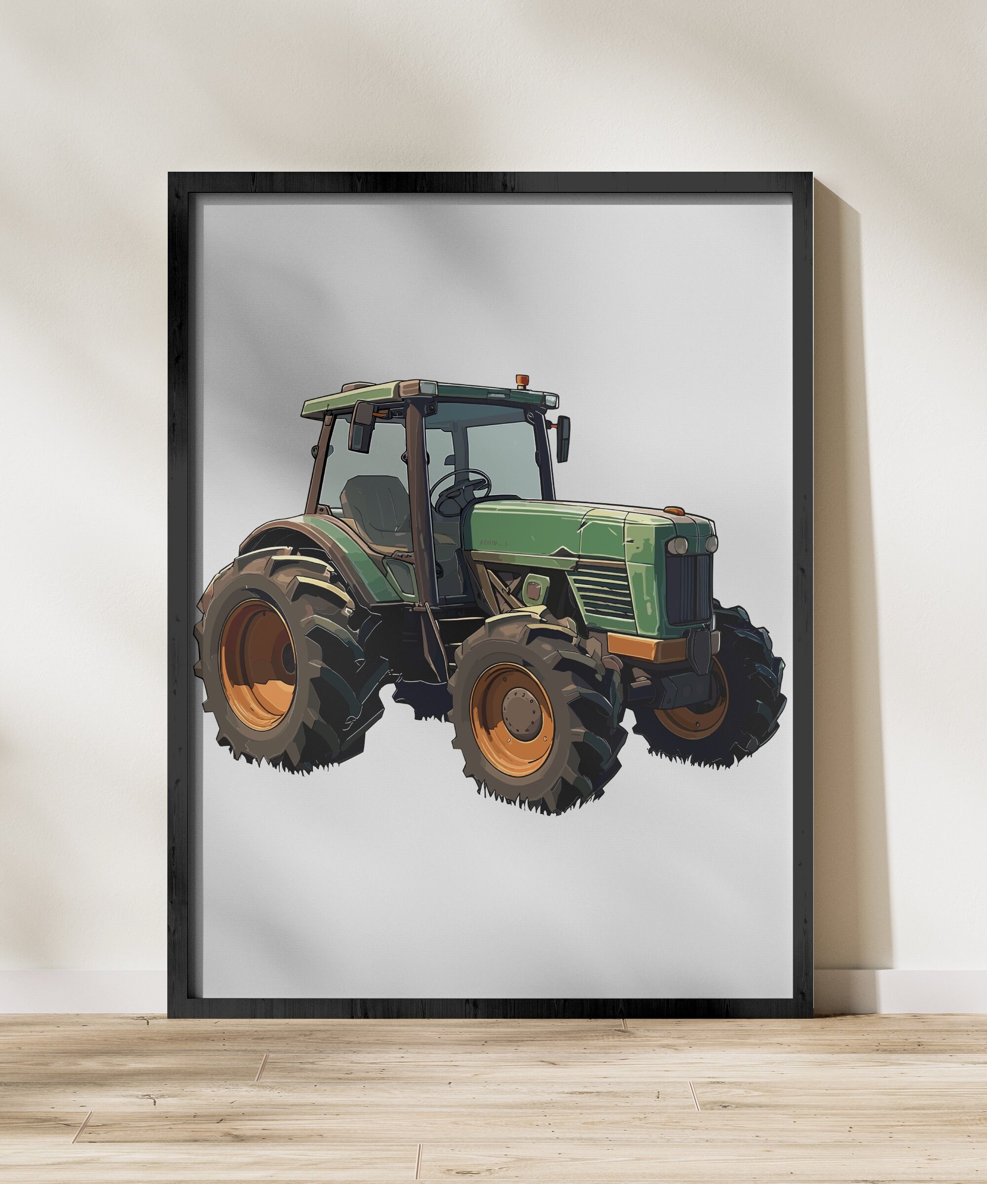 Anime Tractor SVG PNG Eps Commercial Use Clipart Vector - Etsy